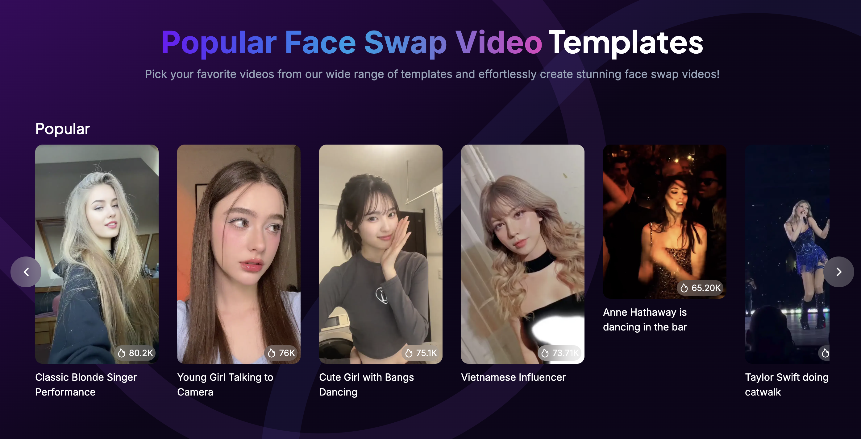 Face Swap Video Templates - Provide Diverse And Attracting Videos