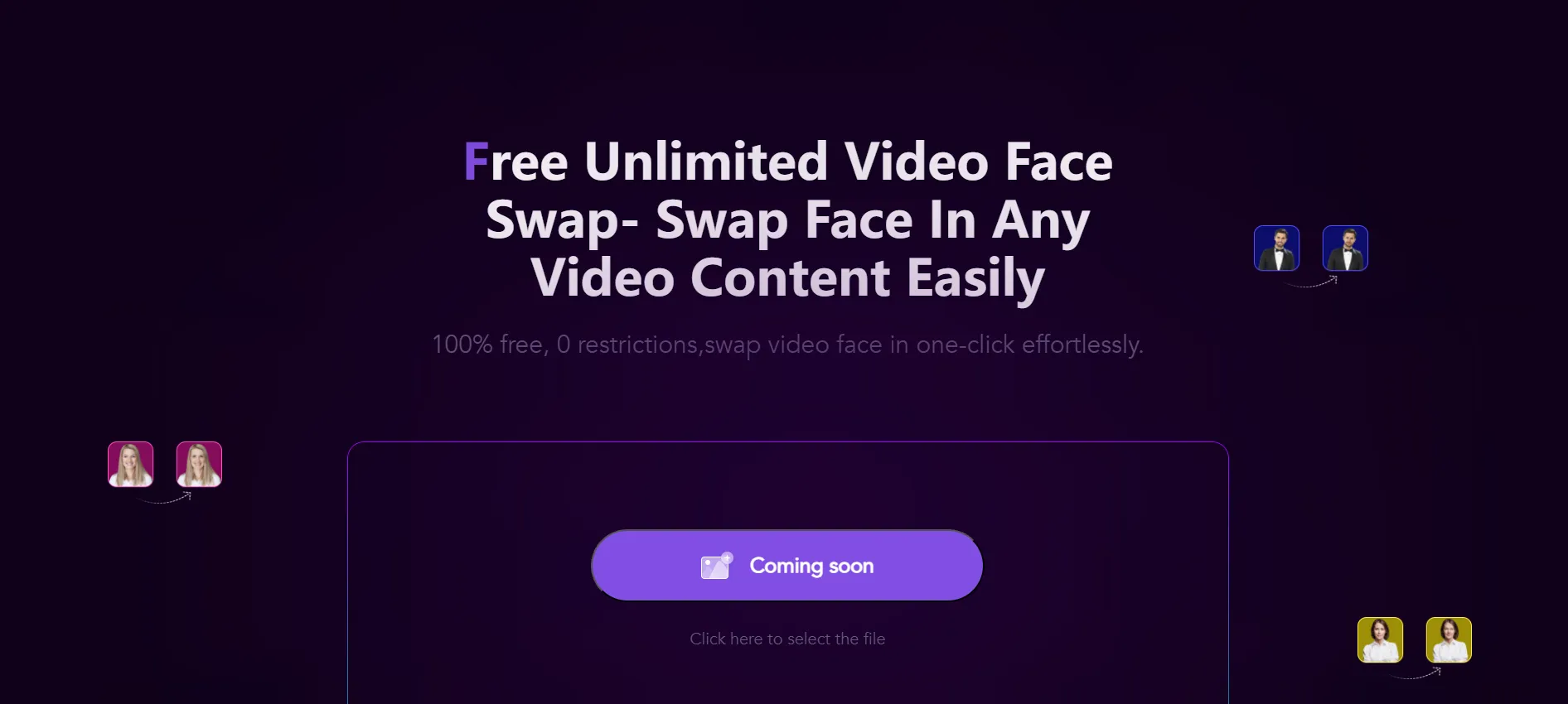 100% Free Unlimited Video Face Swap | SwapFace